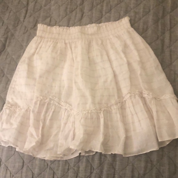 & Other Stories | Skirts | Preppy White And Purple Shirt | Poshmark